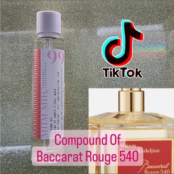 MIIM.MIC | Bath & Body | Tiktok Viral Miimmic 99 Amber Floral Wood Compound Of Baccaarat Rouge ...